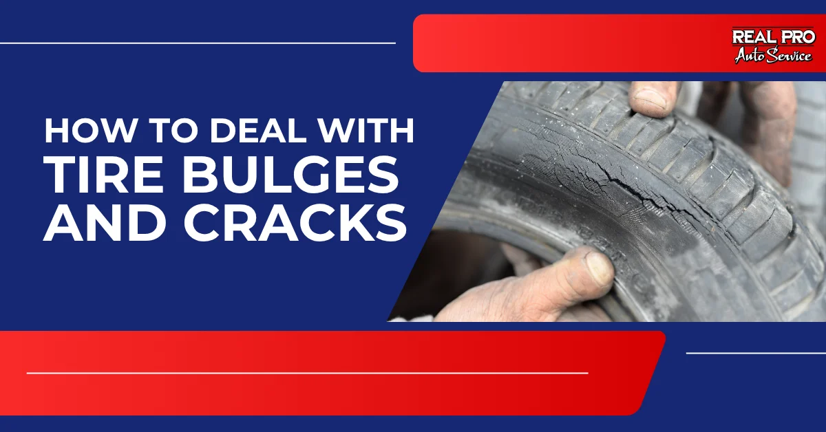 How to Deal With Tire Bulges and Cracks - Real Pro Auto Service